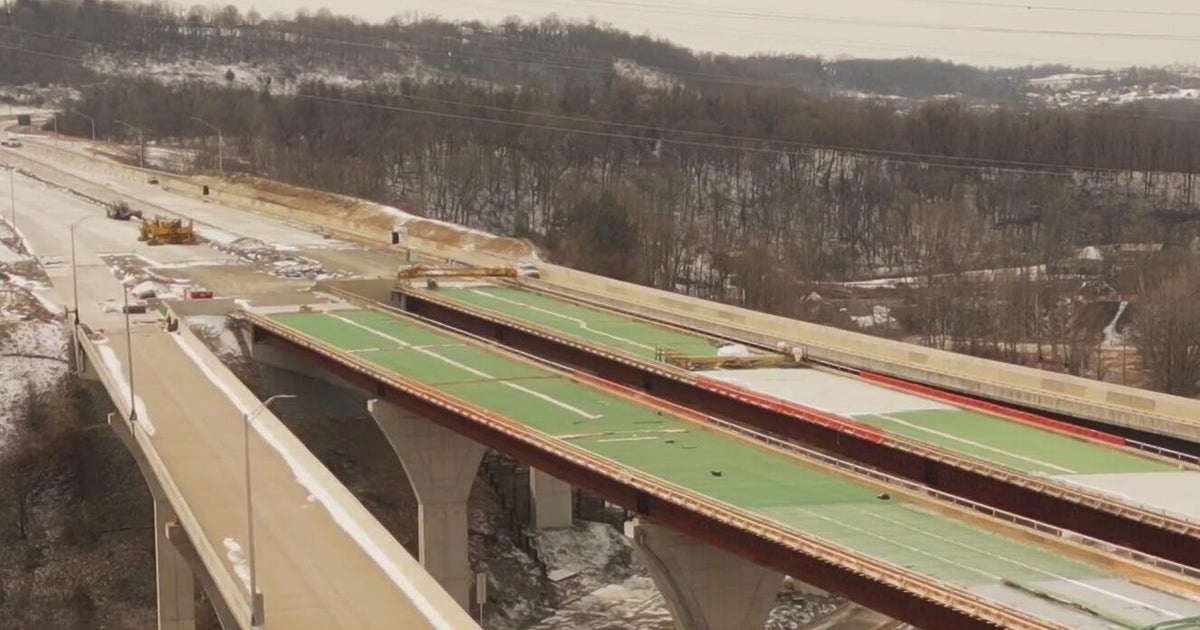 Pa. Turnpike making progress on the Mon-Fayette Expressway - CBS Pittsburgh