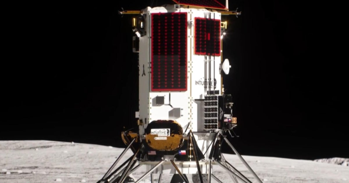 Intuitive Machines' lunar lander Athena launched to the moon - CBS News