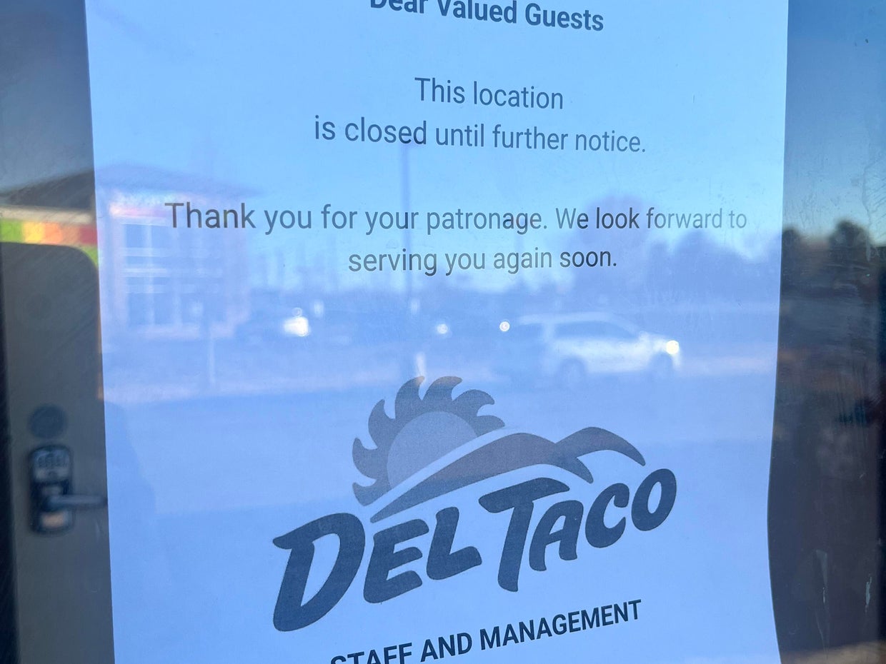 Mexican fast food chain Del Taco suddenly closes Colorado locations ...