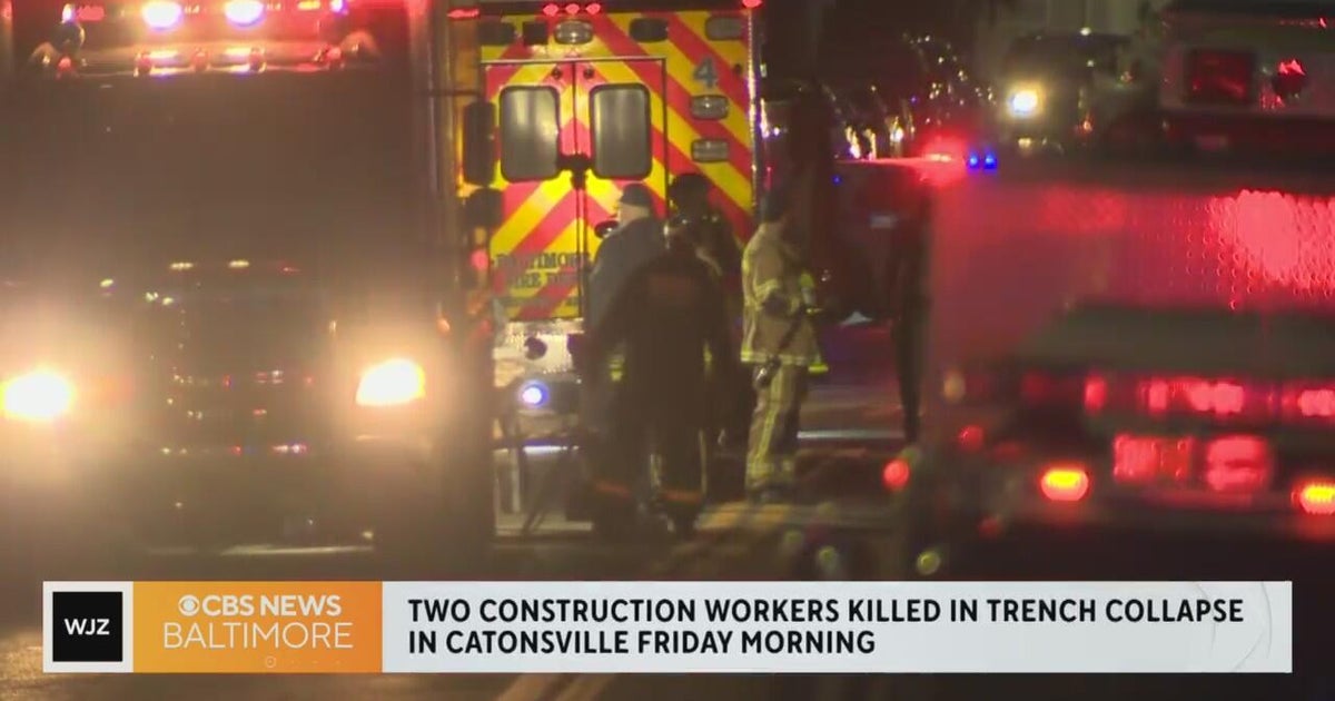 Two construction workers dead after trench collapse in Catonsville and ...
