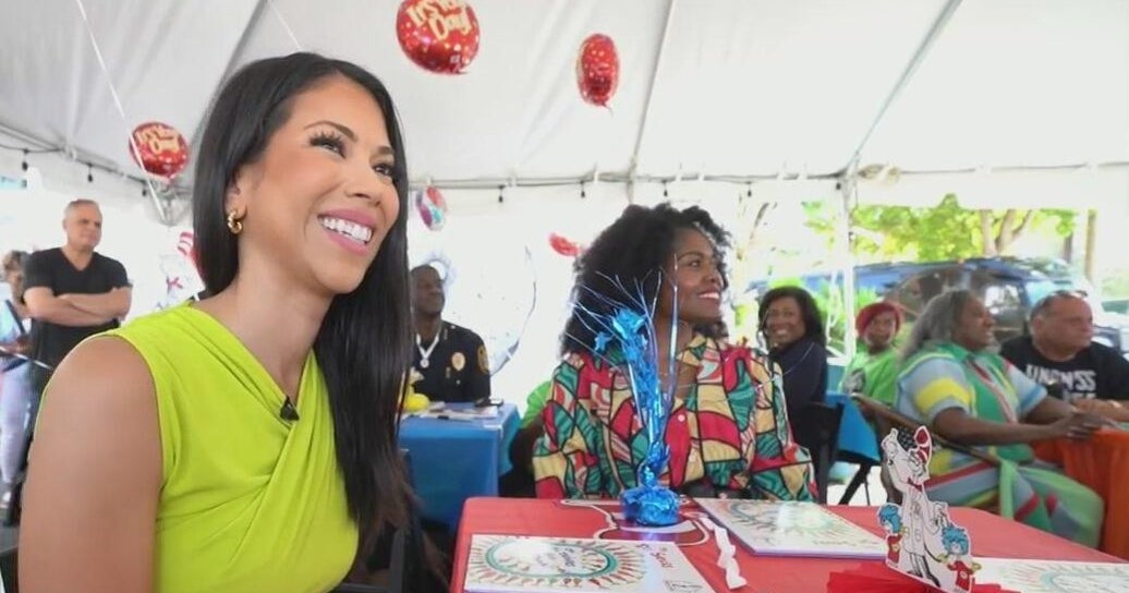 CBS News Miami's Erika Gonzalez joins Read Across America for Embrace ...