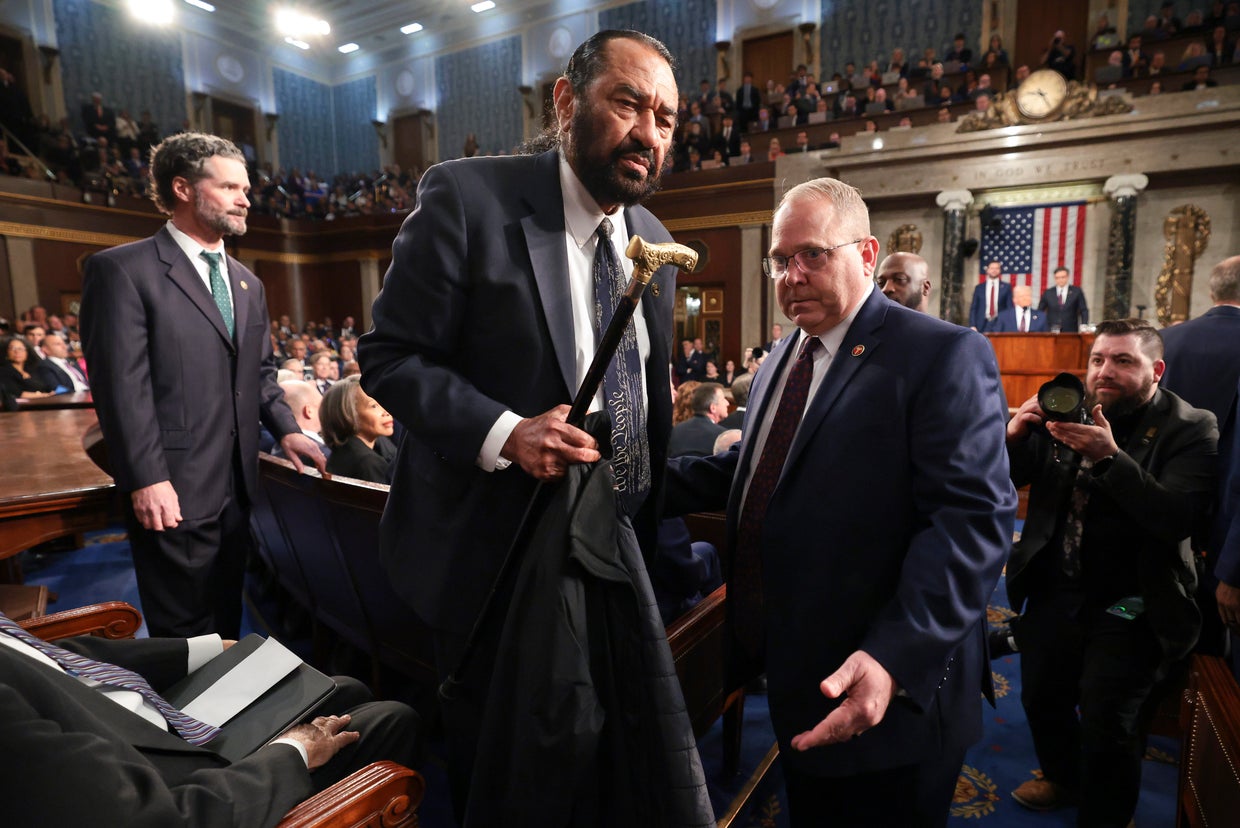 Who is Al Green, the congressman from Texas removed from Trump's speech ...