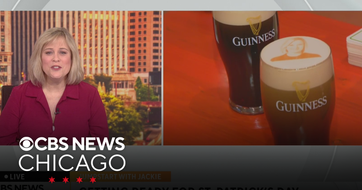 Getting ready for St. Patrick's Day - CBS Chicago