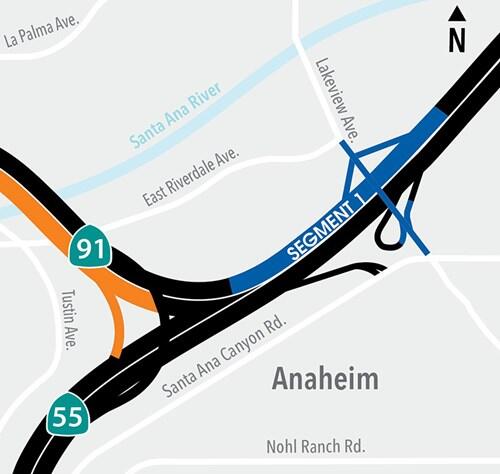 Orange County 91 Freeway improvement project to ease congestion, breaks ...