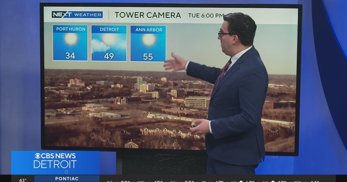 NEXT Weather Forecast 3-11-25 - CBS Detroit