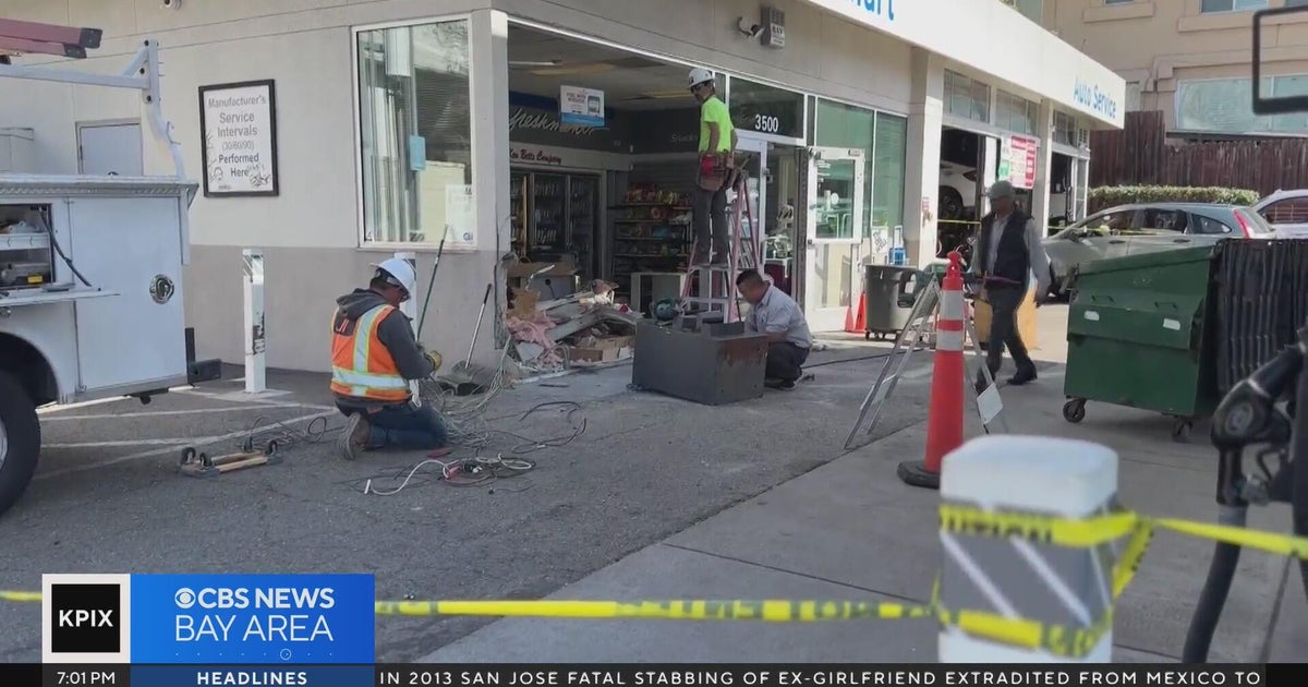 Multiple Chevron gas stations in Oakland targeted by burglars - CBS San ...