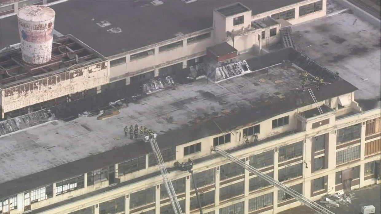 Fire breaks out at former Dixie Cup factory in Easton, Pennsylvania ...
