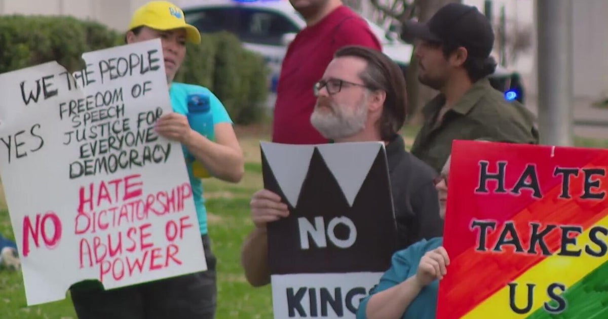 Protesters in Dallas oppose Trump administration actions, support DEI ...