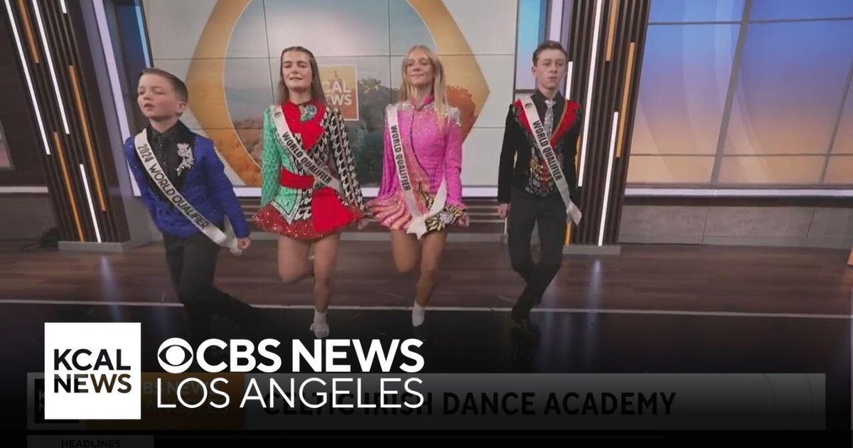 Celtic Irish Dance Academy members show off their talent - CBS Los Angeles