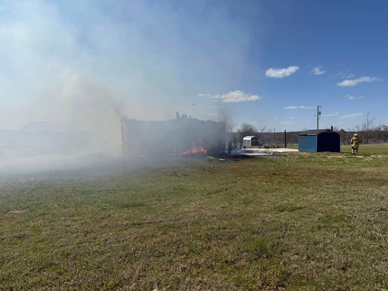 Three firefighters injured during roof collapse while battling a ...