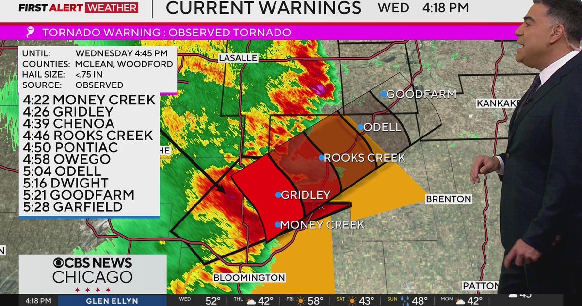 Severe thunderstorms racing toward Chicago, tornado watch in effect for ...