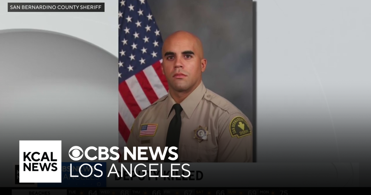San Bernardino community mourns deputy killed during violent pursuit ...