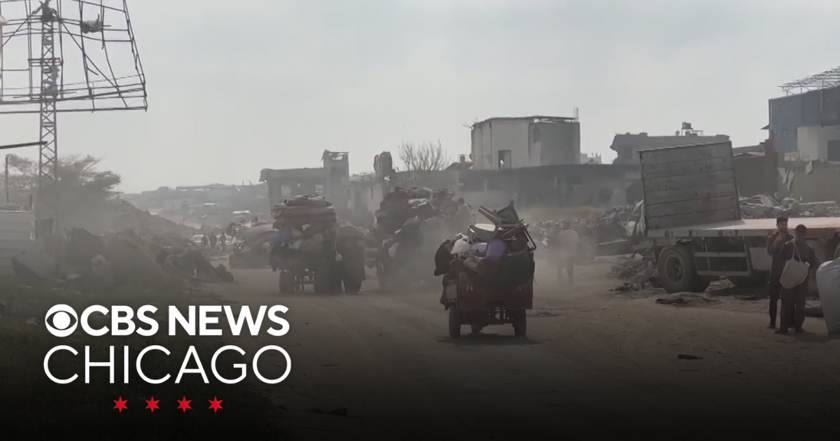 Protests erupt amid failing ceasefire talks in Gaza - CBS Chicago