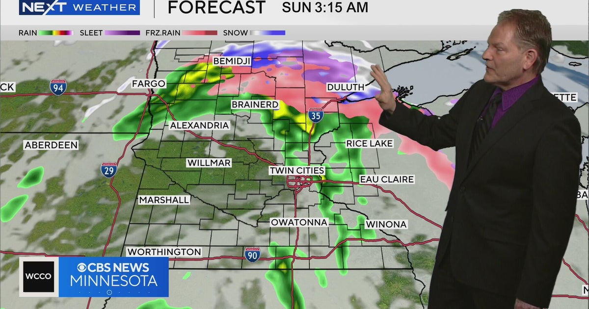 NEXT Weather: 10 p.m. forecast from March 21, 2025 - CBS Minnesota