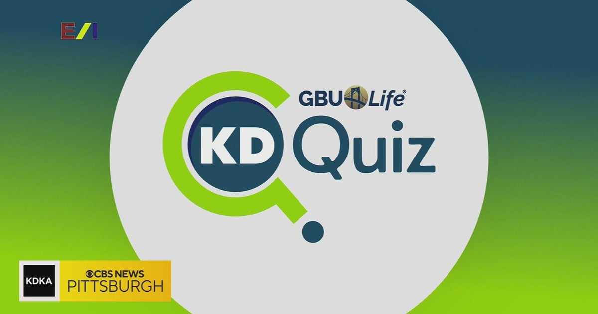 Kd Quiz Part 3 3 22 Cbs Pittsburgh