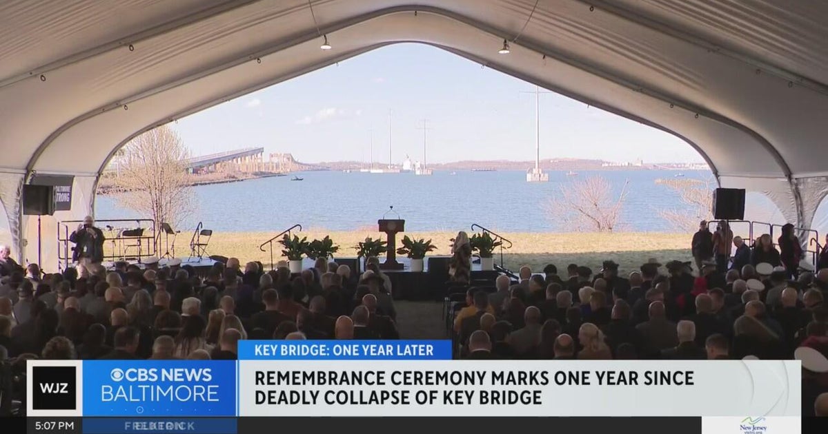 Maryland leaders honor victims, first responders of Key Bridge collapse ...