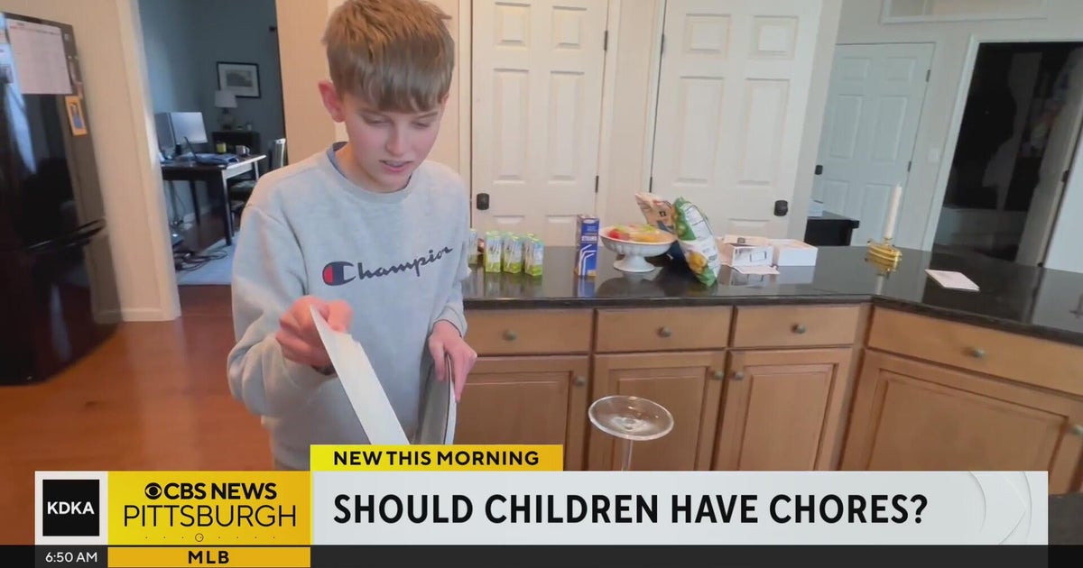 How and when should you introduce your kids to chores? - CBS Pittsburgh