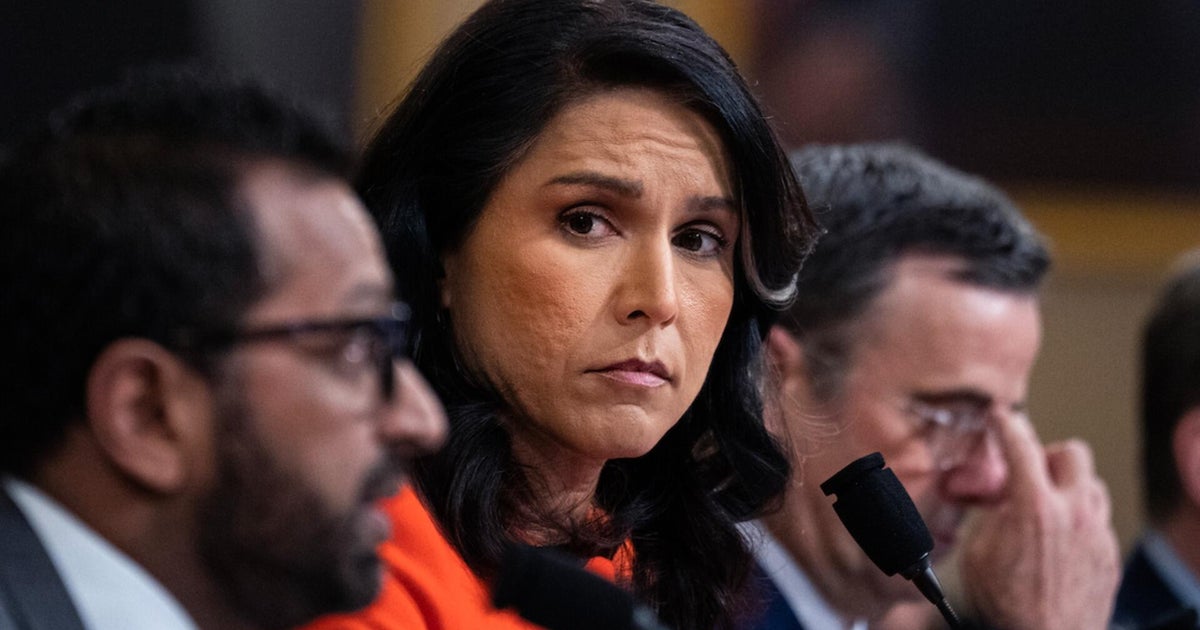 Gabbard on Signal group text controversy during opening statement at ...