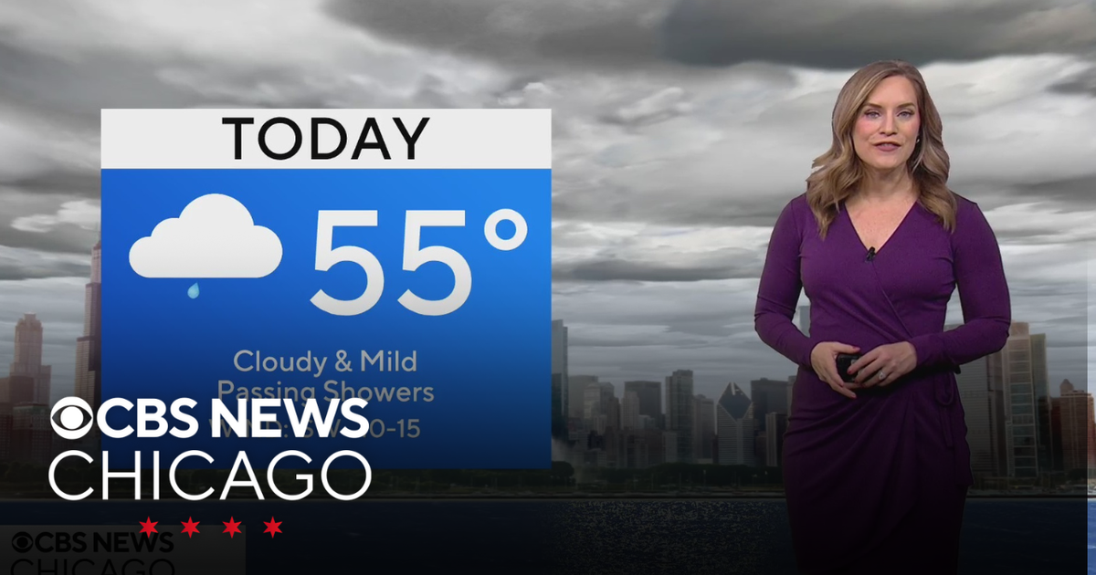 Rain chances Thursday through the weekend in Chicago - CBS Chicago