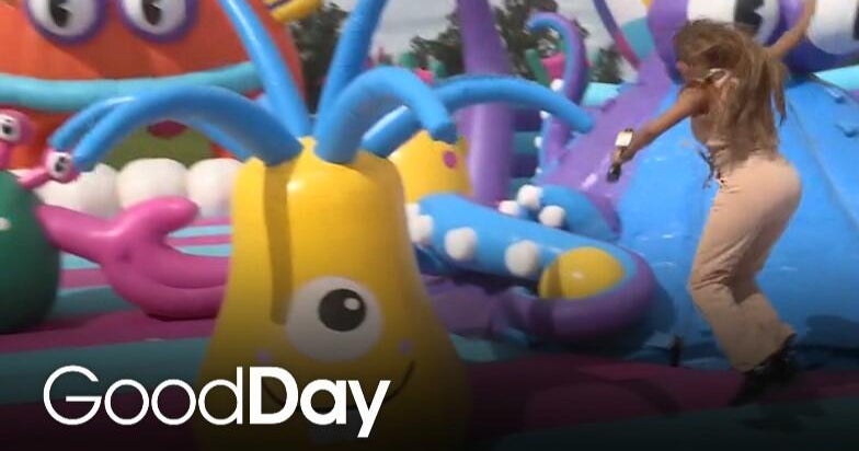 Take Your Kids to Jump and Bounce Around in a Giant Bounce House ...