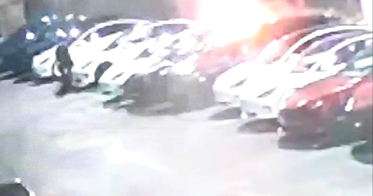 Las Vegas police arrest man in connection with Tesla arson attack - CBS ...