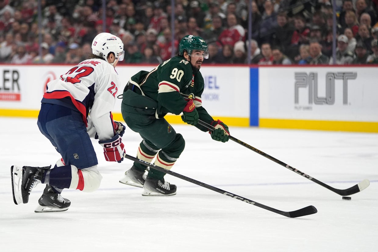 Wild beat NHL-best Capitals 4-2 behind Matt Boldy's go-ahead goal in ...