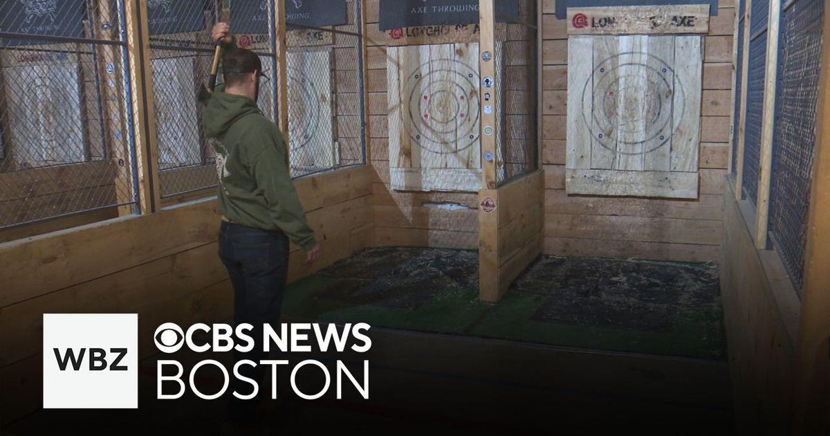 Axe throwing recreation center brings locals and tourists to Plymouth ...