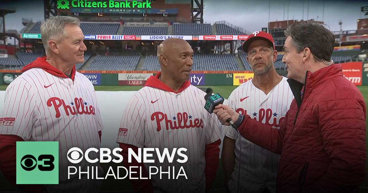 Phillies greats Dickie Noles, Mickey Morandini and Milt Thompson ...