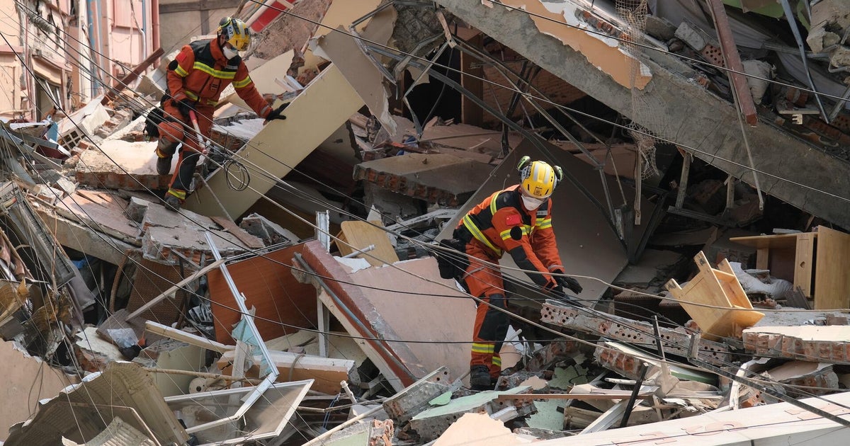 Myanmar earthquake rescue efforts continue - CBS News