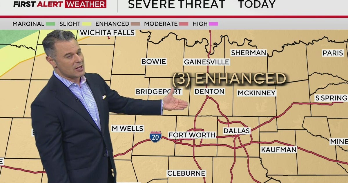 North Texas faces possibility for large hail, high winds, tornadoes ...