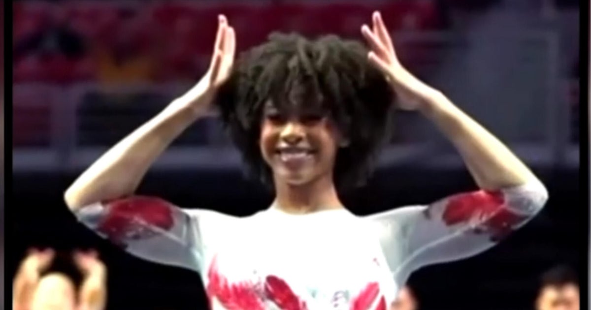 From viral floor routine to national champion, first HBCU gymnast ...