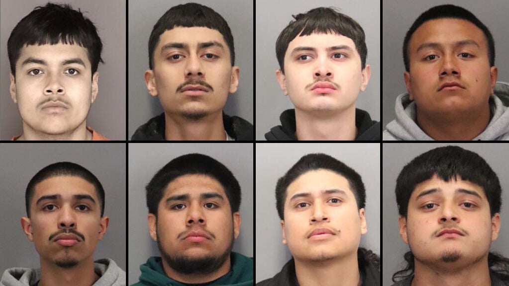 San Jose police arrest 8 murder suspects in "large scale" gang takedown ...