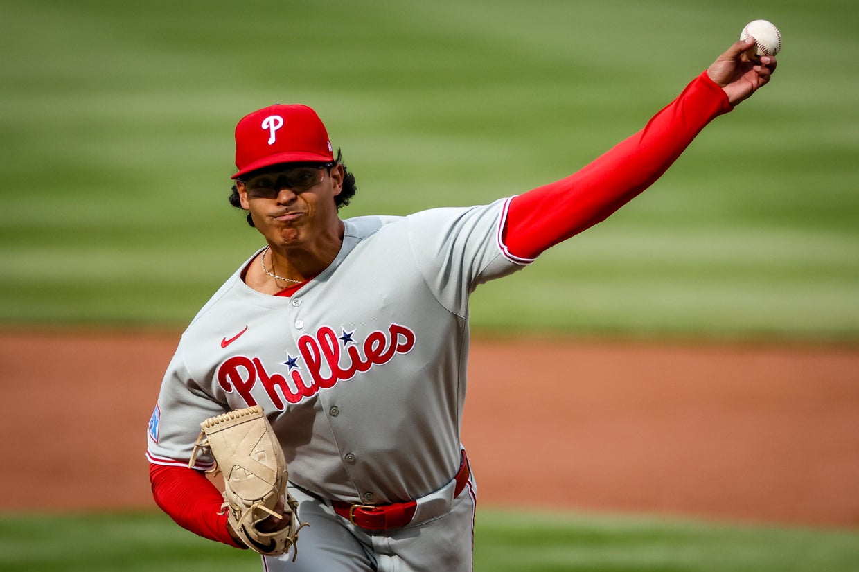 Phillies turn to Jesus Luzardo to stop undefeated Dodgers in October-like April game - CBS ...