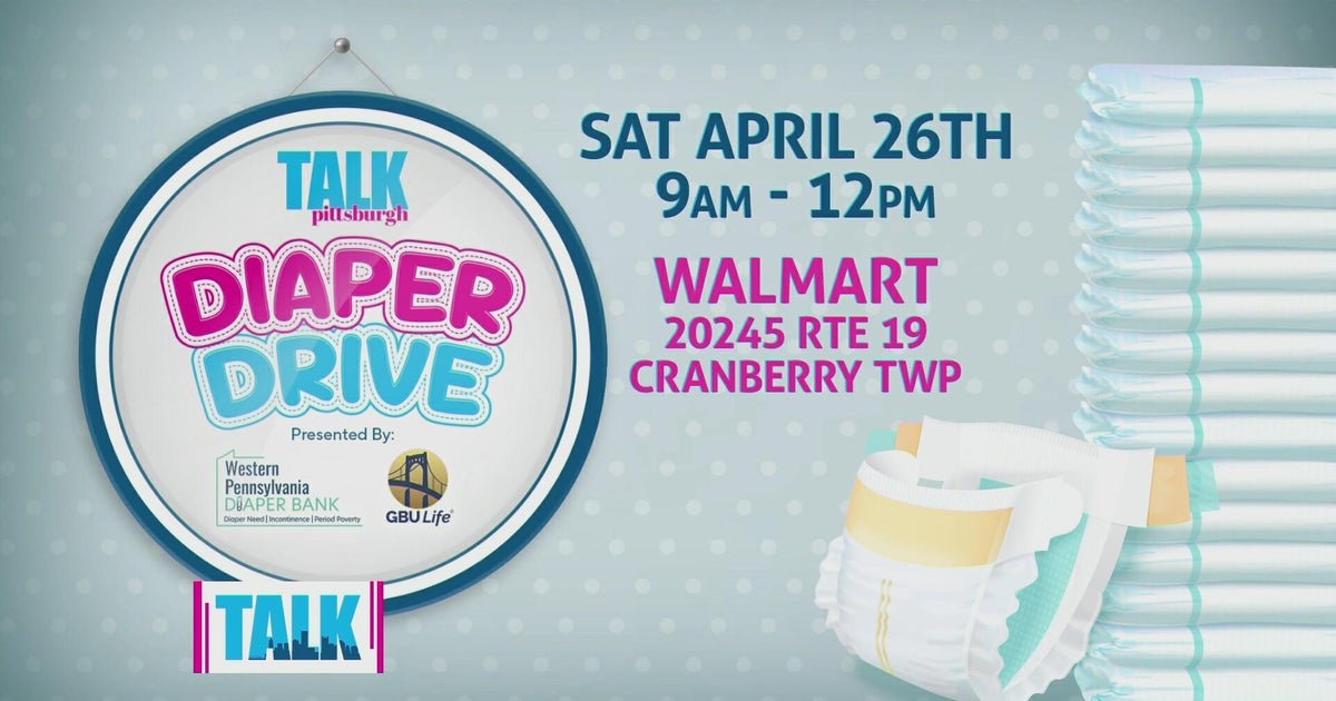 Talk Pittsburgh Diaper Drive - CBS Pittsburgh