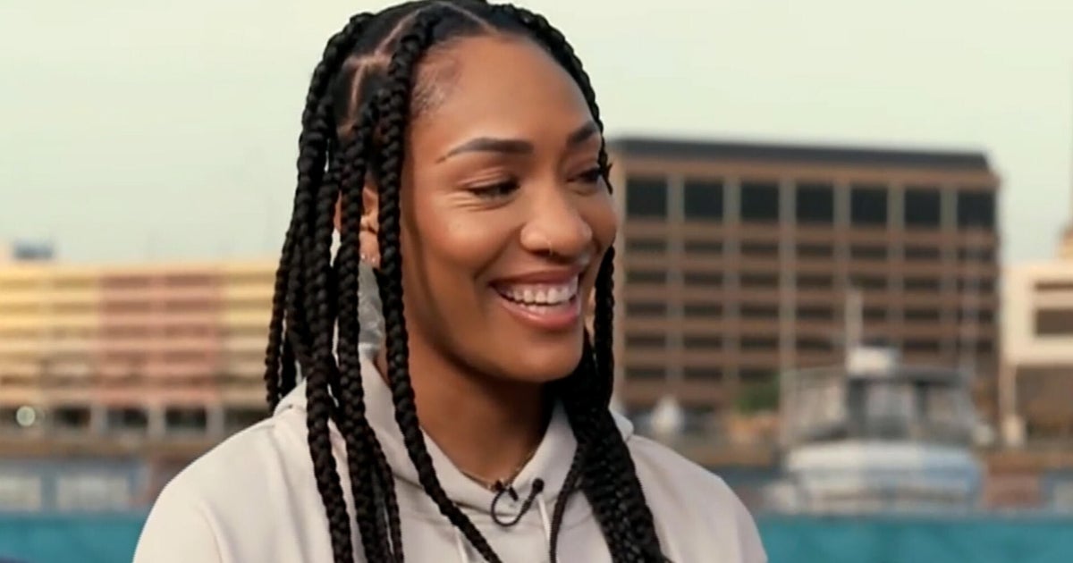 WNBA star A'ja Wilson breaks down women's Final Four - CBS News