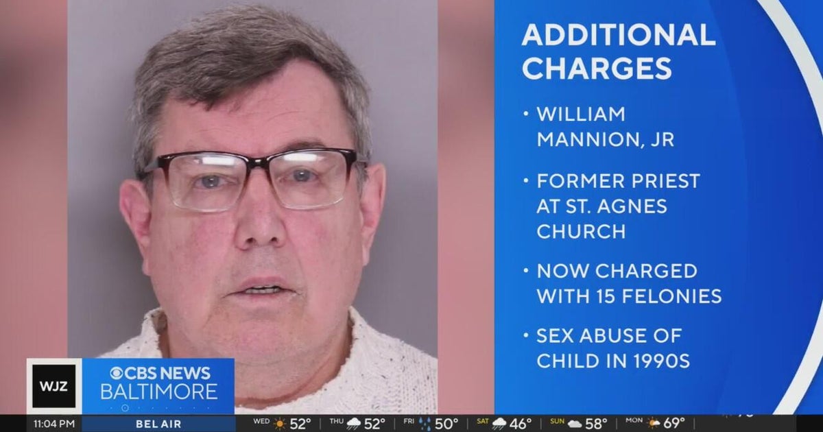 Ex-Baltimore priest accused of sexual abuse faces more charges - CBS ...