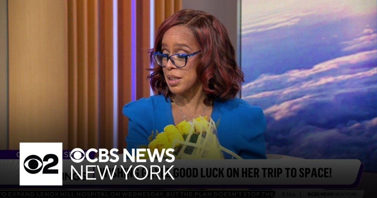 Gayle King gearing up for space flight - CBS New York
