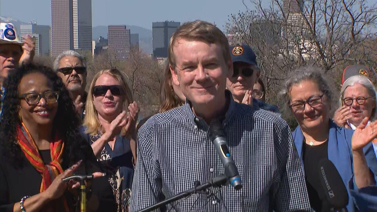 Sen. Michael Bennet announces campaign for governor of Colorado - CBS ...