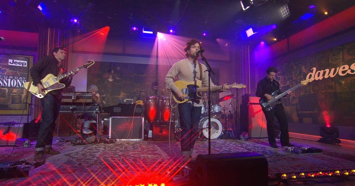Saturday Sessions: Dawes performs "Front Row Seat" - CBS News