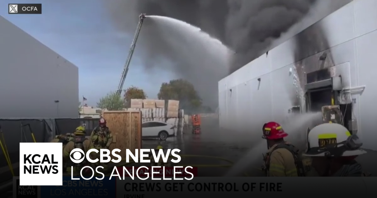 Investigation underway after massive fire damages Irvine commercial ...