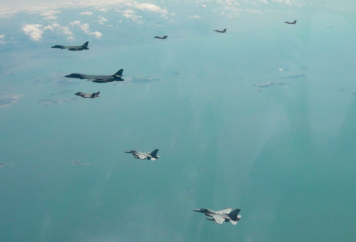 U.S. flies B-1B long-range bombers in drill with South Korea as North ...