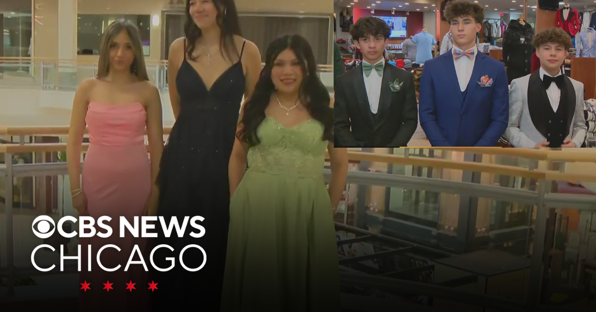 Prom trends for 2025 at North Riverside Park Mall - CBS Chicago