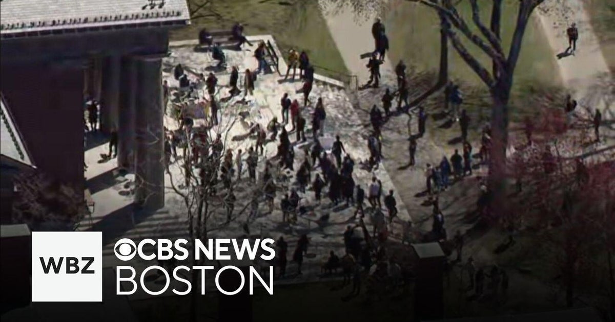 Harvard students protest after DHS threatens to revoke international ...