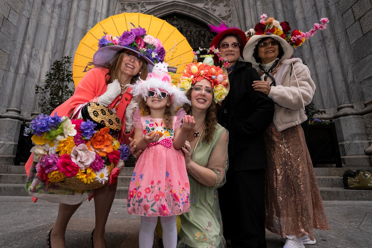 NYC Easter Parade 2025 takes over Fifth Avenue with colorful hats and ...