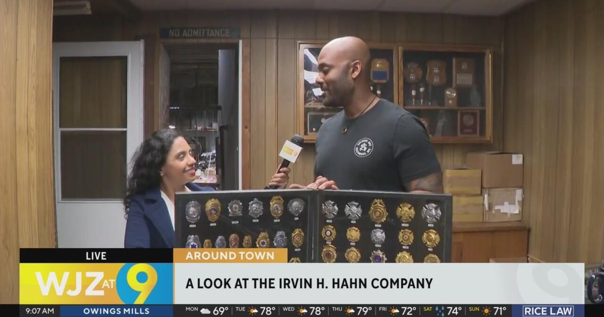 Around Town: Checking out the Irvin H. Hahn Manufacturing Company - CBS Baltimore