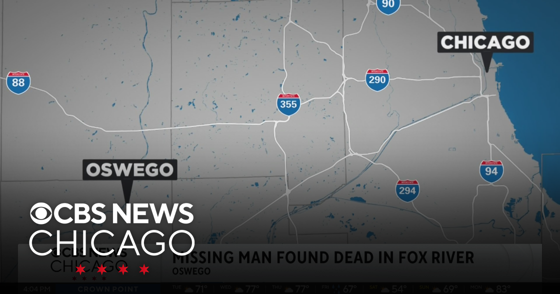 Body found in Fox River is that of missing Aurora man, Oswego police ...