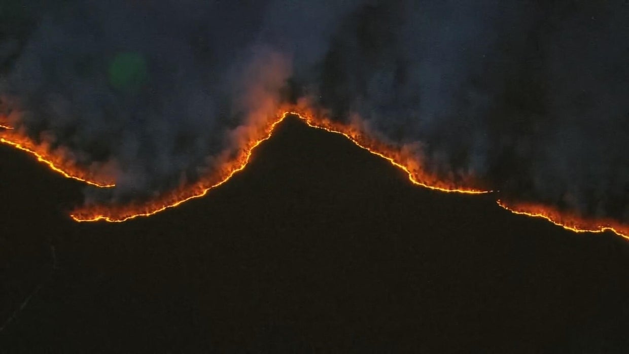 Smoke burning from Ocean County, New Jersey, wildfire visible on radar ...