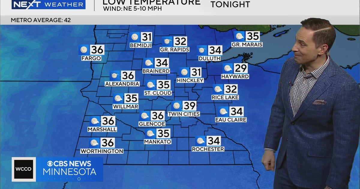 NEXT Weather: 4 p.m. forecast from April 25, 2025 - CBS Minnesota