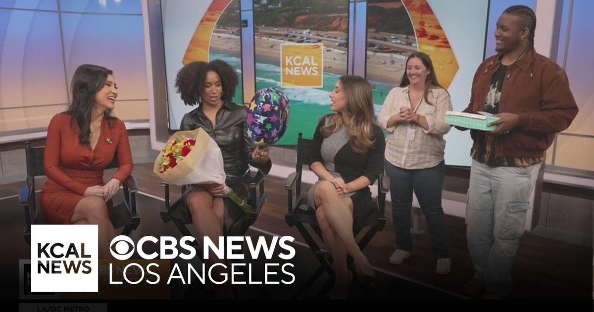 Sheba Turk gets ready to transition as a KCAL News Mornings weekday ...