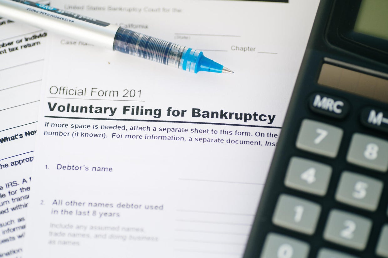 When should you consider filing for bankruptcy? - CBS News